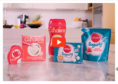 Canderel – Au bon goût si proche du sucre, sans calorie